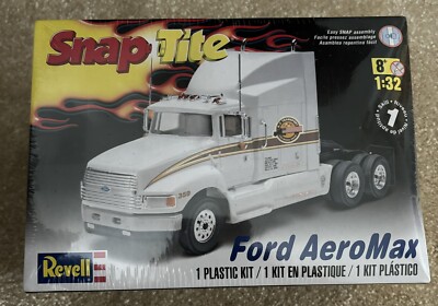 Revell Ford AeroMax Semi Truck Plastic Snap Tite Assemble No Glue Model ...