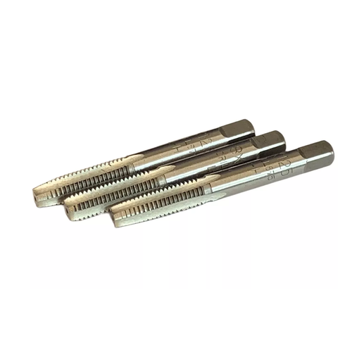 8MM X 1.25 LEFT HAND THREADING TAPS SET OF FIRST SECOND PLUG M8 LH TAPS ...