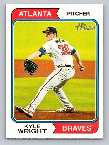 2023 Topps Heritage 425 Kyle Wright High Number SP | eBay