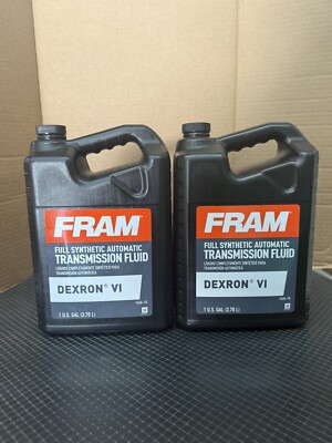 FRAM Dexron VI Full Synthetic Automatic Transmission Fluid - 2 Gallons ...