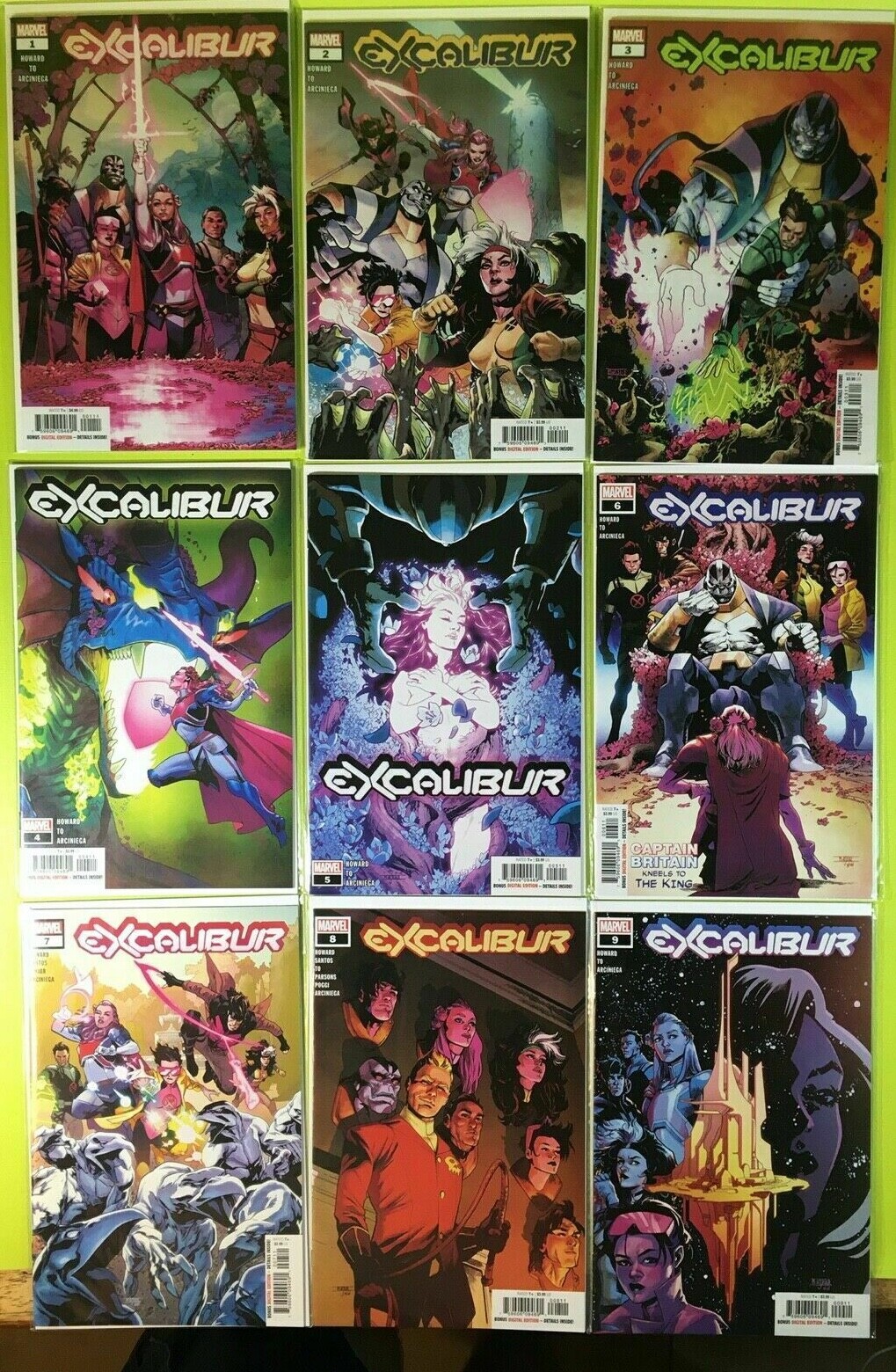 Excalibur X-MEN DAWN OF X #1-26 (2020 / 2021 / 2022) 1st Prints Hickman ...