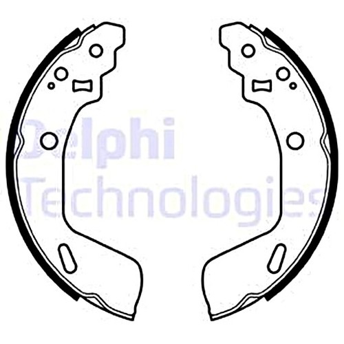 DELPHI Brake Shoe Set For SUZUKI Swift IV 10- 53200-68L01 | eBay