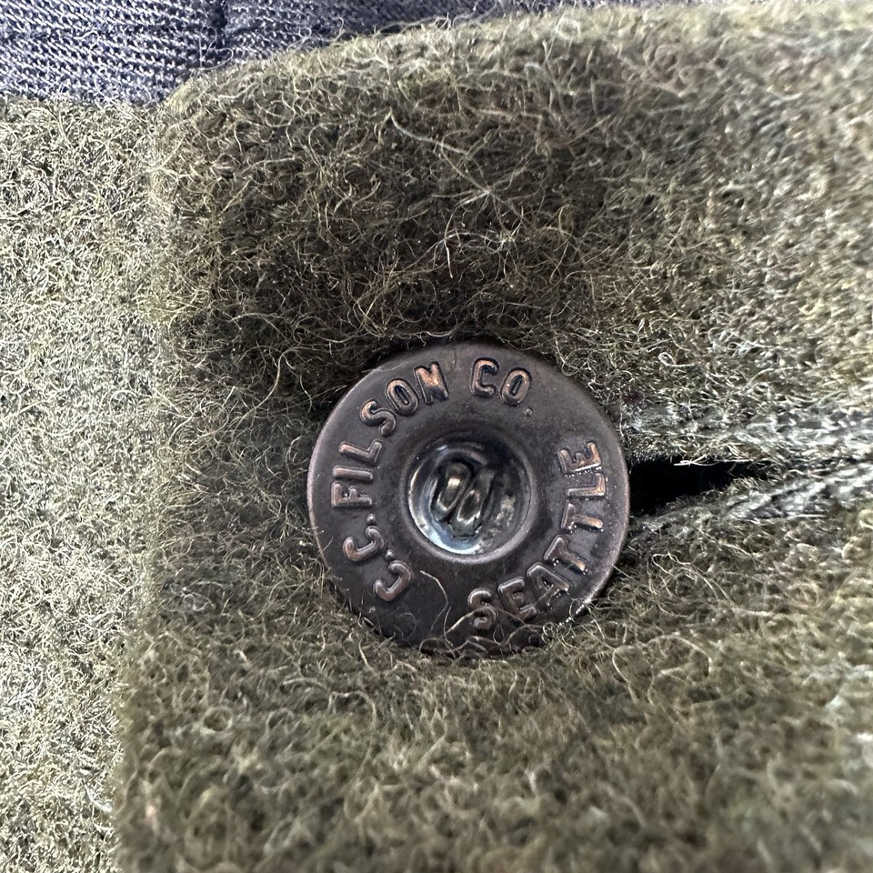 VTG CC. Filson 100% Mackinaw Virgin Wool Style 87 Field Cargo Pants 36 ...