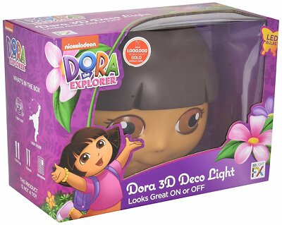 Nickelodeon 3D Deco Light Dora The Explorer Light #S1 | eBay