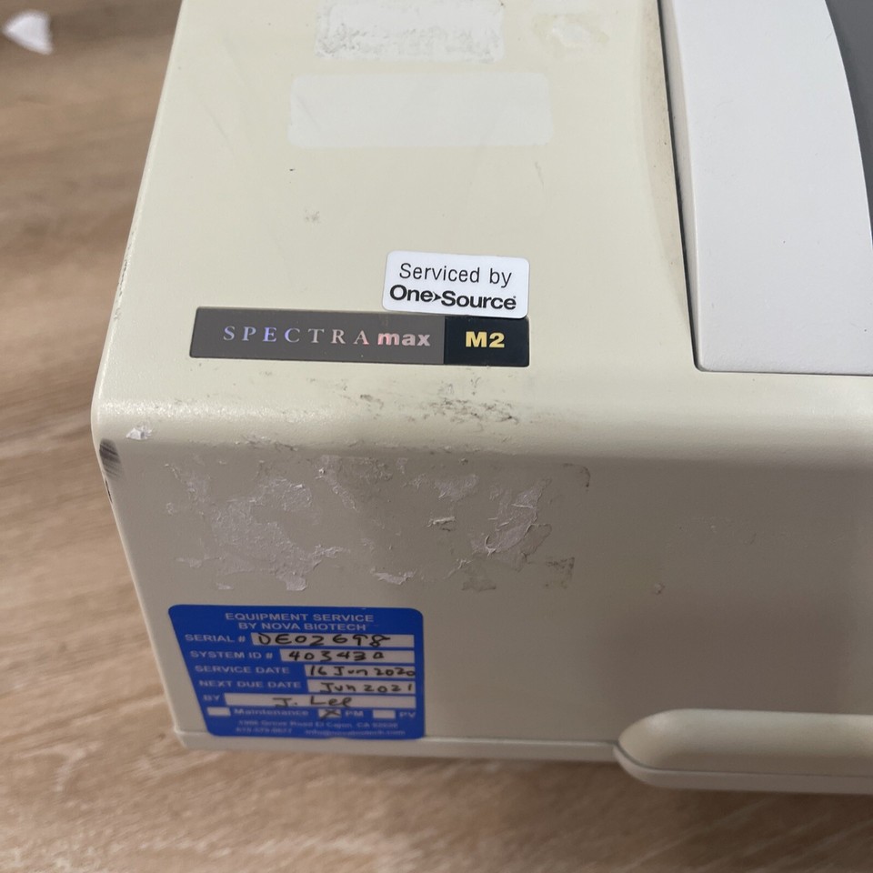 Molecular Devices SPECTRAmax M2 Multimode Microplate Reader READ | eBay