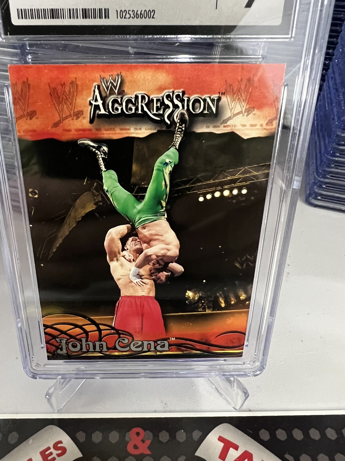 John Cena 2003 Fleer Wwf Aggression 2nd Year #59 Csg 9 | eBay