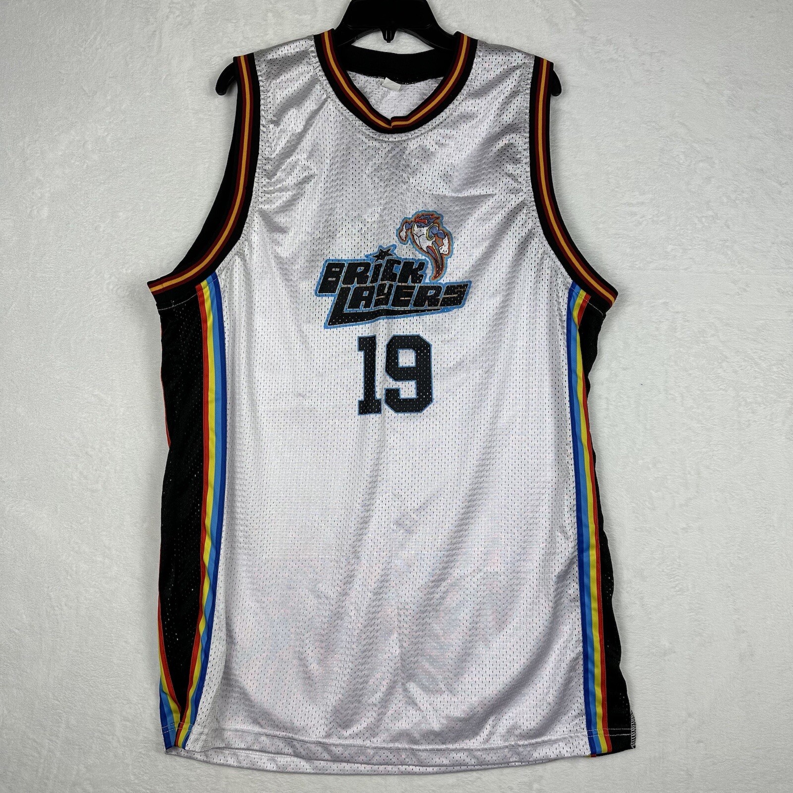 Vintage Aaliyah Brick Layers Basketball Jersey Size X… - Gem