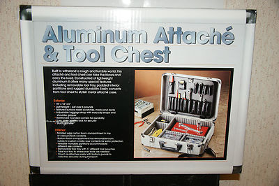 Test-Rite Products Corp Aluminum Attach'e & Tool Chest- New in Box | eBay