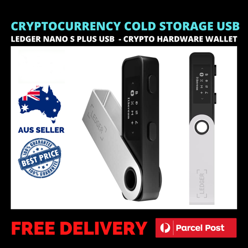 Ledger Nano S Plus USB Cryptocurrency Cold Storage Device Crypto ...