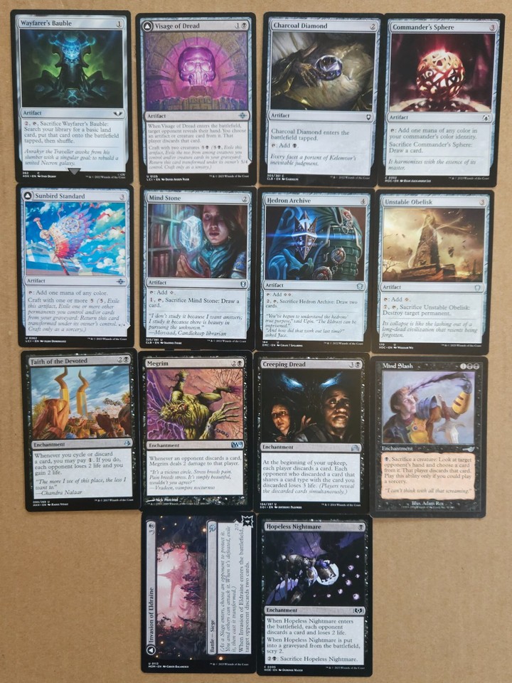 Custom Commander Deck ~ Discard ~ Aclazotz, Deepest Betrayal ~ 100 Card ...