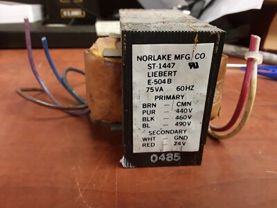 Norlake MFG Co ST-1447 Liebert Transformer | eBay
