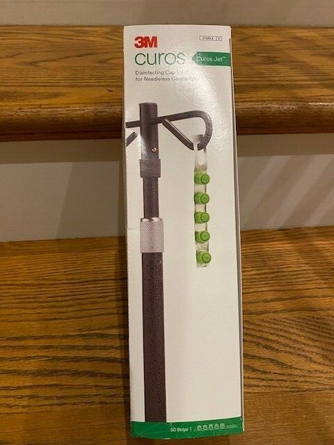 Disinfecting Caps 3M Curos Jet, Box of 250, Expiration 12/15/2022 (NEW ...