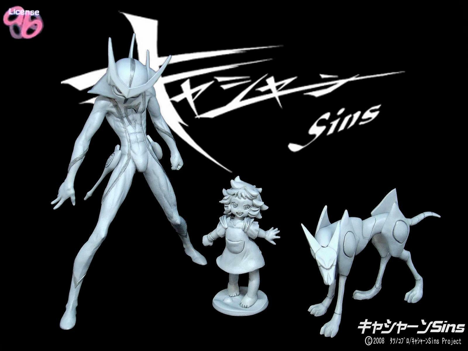 Anime Resin Kit Kyashan Casshern Sins キャシャーン SINS 1/8 by ATOMIC-BOM WF ...