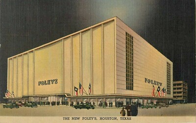 c1940 The New Foley's Department Store, Houston, Texas Postcard | eBay