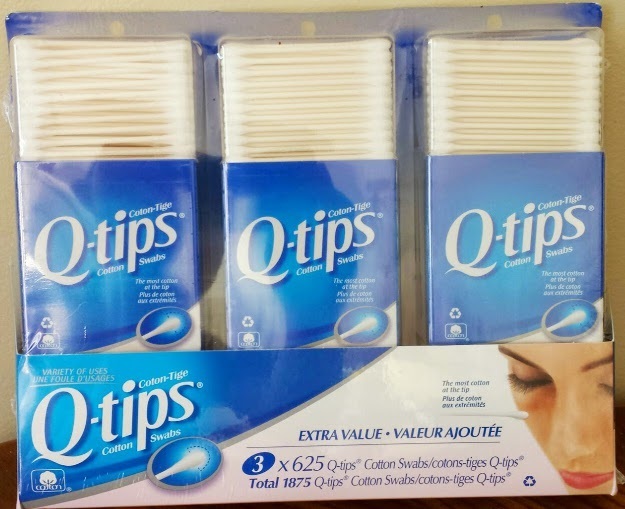 Q-tips Cotton Swabs Club Pack 625 counts Pack of 3 New in Box | eBay