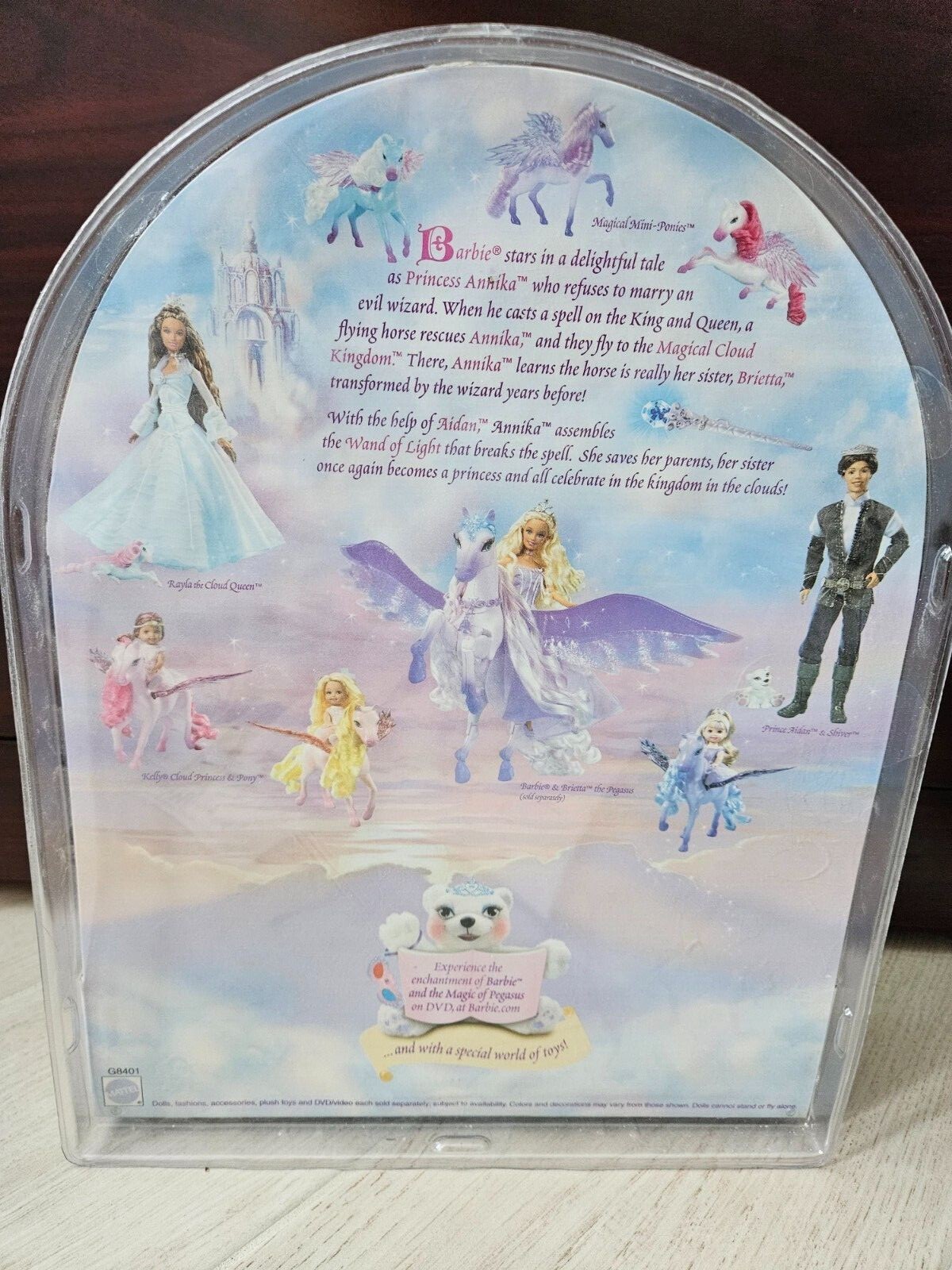 Barbie Doll Princess Rayla and The Magic of Pegasus 2005 Mattel G8399 ...