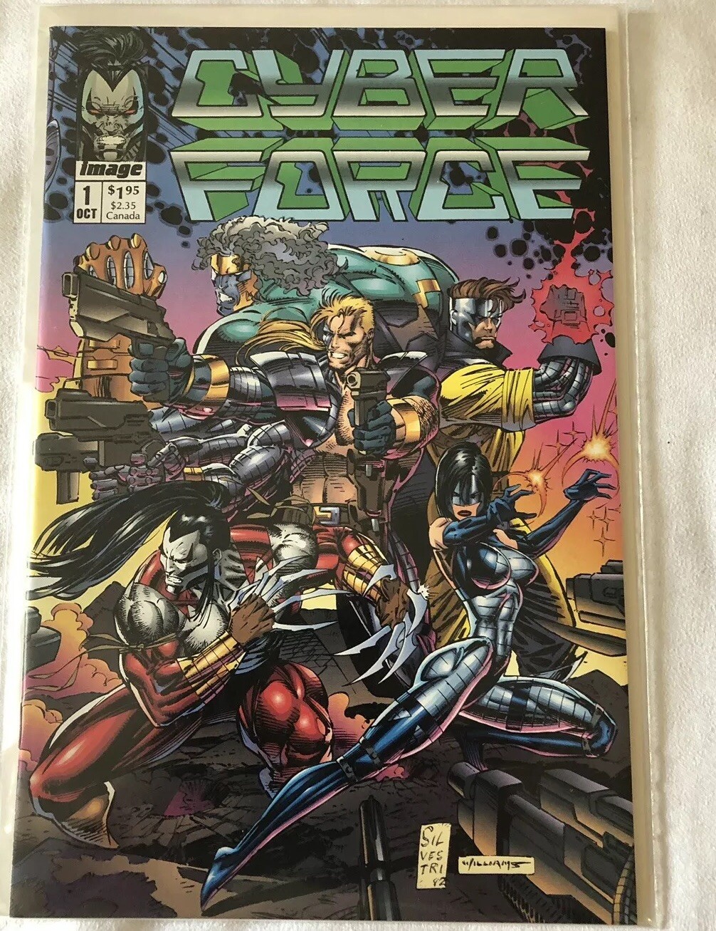 Cyber Force #1 October 1992 & BAGGED | eBay