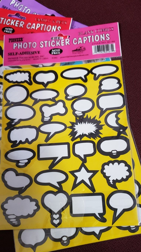 Photo Sticker Captions Pioneer Scrapbooking Junk Journal Crafts 5 ...