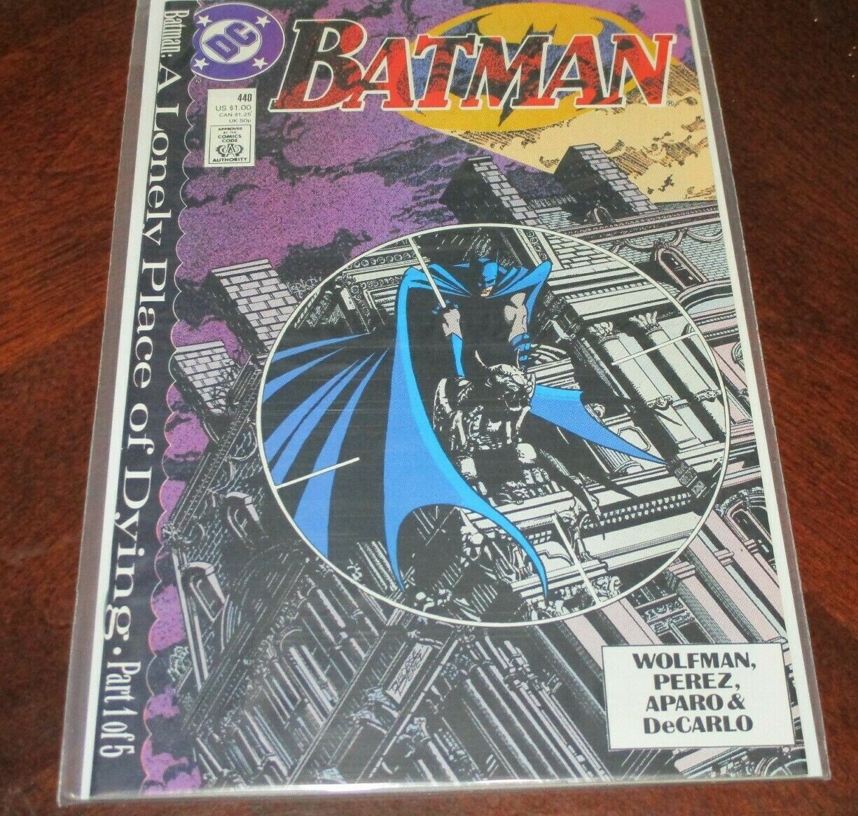 DC Comics Batman # 440 Part 1 of 5 A Lonely Place Of Dying | eBay
