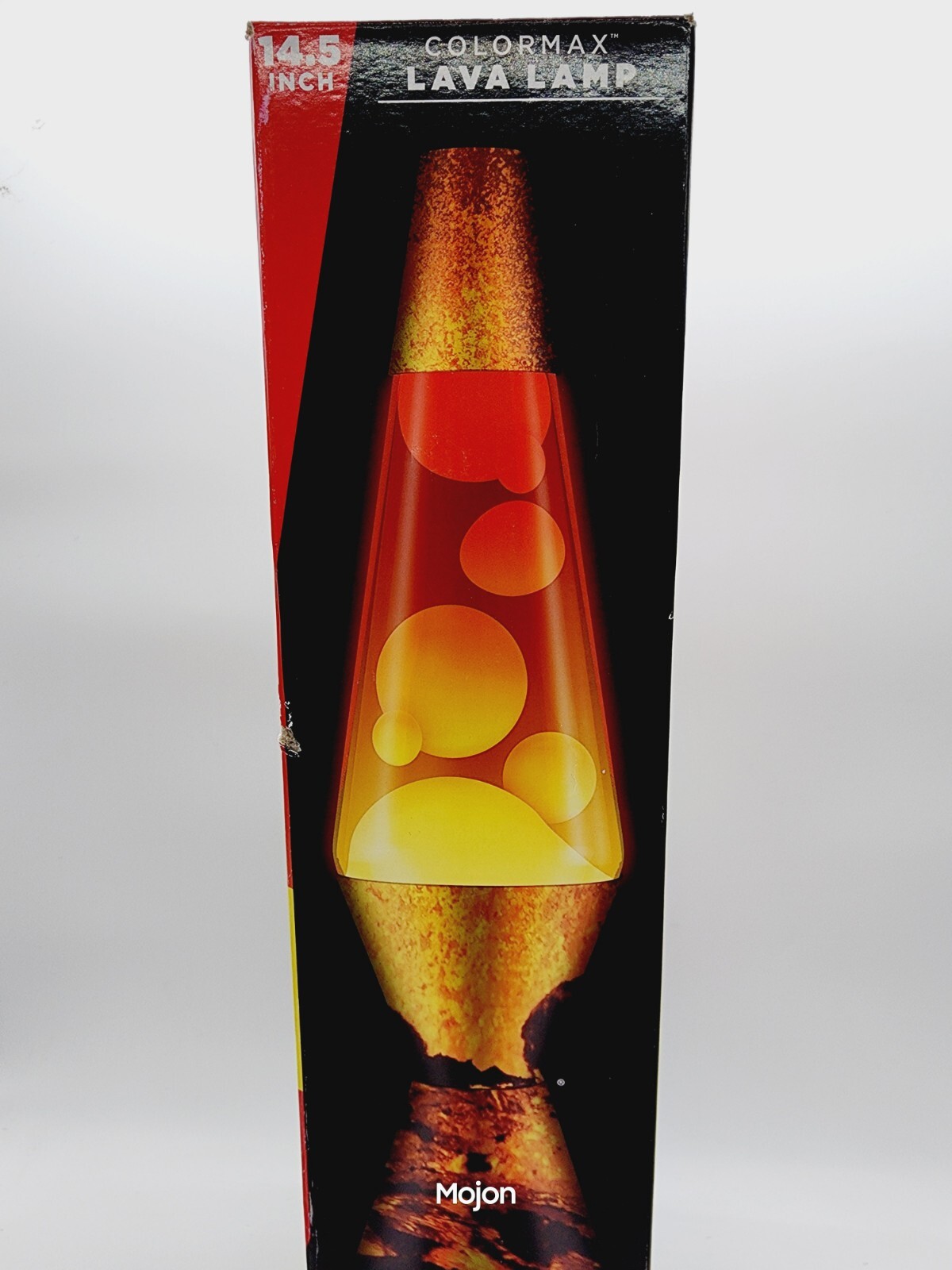Lava Lite 2149 COLORMAX Volcano Print Lava Lamp with Tri-colored Globe ...