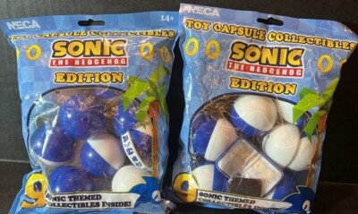 Lot of (2) - 9 NECA LIMITED Sonic The Hedgehog Toy Capsule Collectibles ...