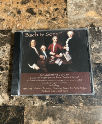Dr. Jeannine Jordan : Bach & Sons CD 2010 | eBay