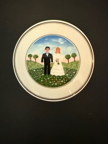 Villeroy & Boch Design Naïf Wedding Ring Box Trinket Bride Groom ...