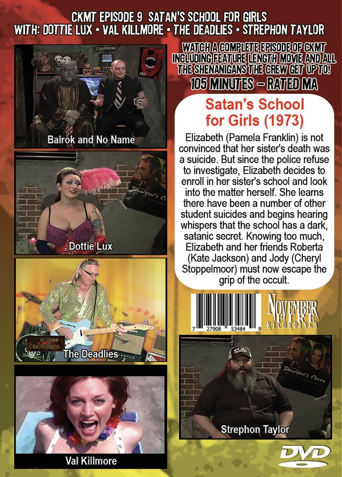 Satan’s School for Girls Creepy Koffee Movie Time Horror Host Show Kate ...