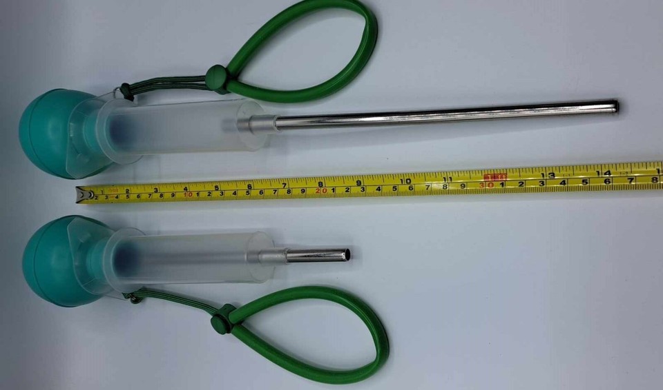 CS1 14" Gold Prospecting Crevice Sniping Bulb Suction Tool +Tether DEEP ...