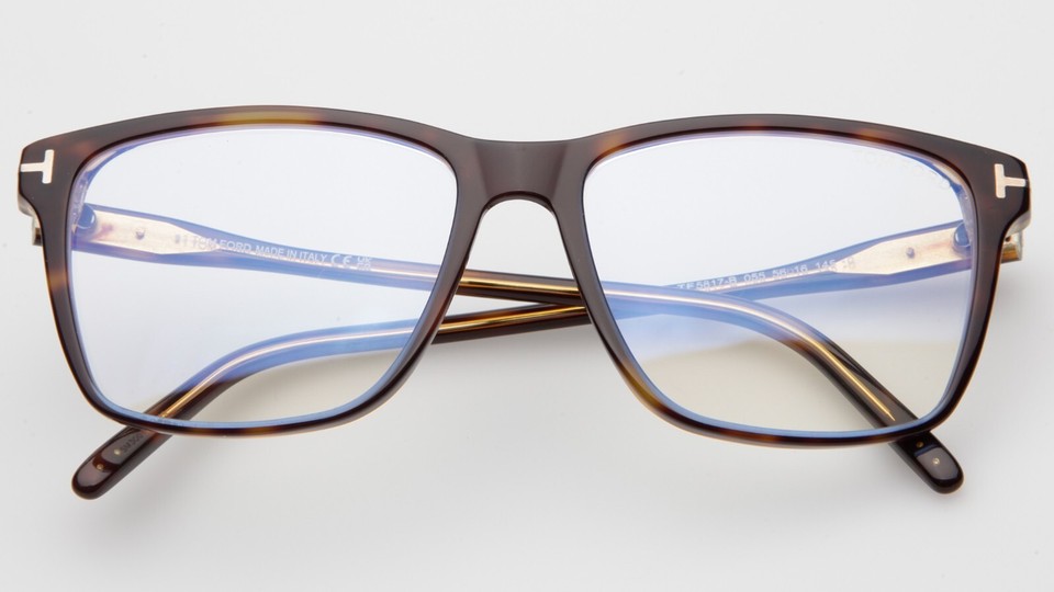 NEW TOM FORD TF 5817-B 055 Havana EYEGLASSES FRAME 56-16-145mm B42mm ...
