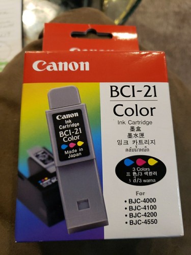 Genuine Canon BCI-21 Color Ink Cartridge NIB 4960999869353 | eBay