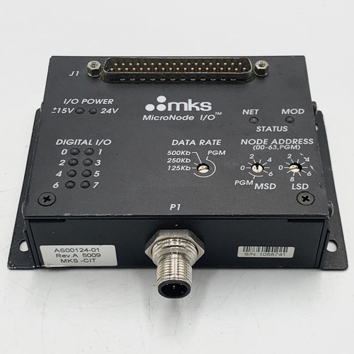 MKS AS00124-01 Rev A Micronode I/O Module Used | eBay