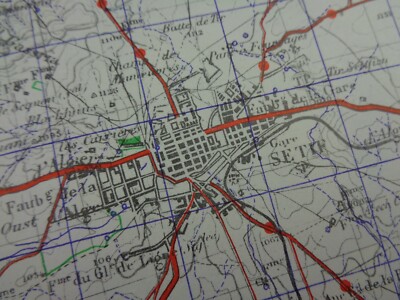 WW2 (1942) British Map "SETIF" (ALGERIA - NORTH AFRICAN CAMPAIGN) | eBay