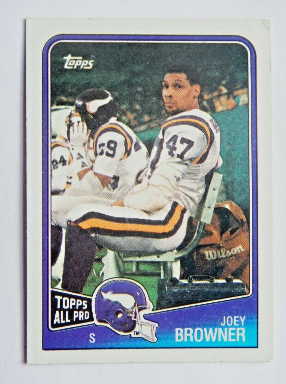 Joey Browner #160 Topps 1988 Football Card (Minnesota Vikings) VG | eBay