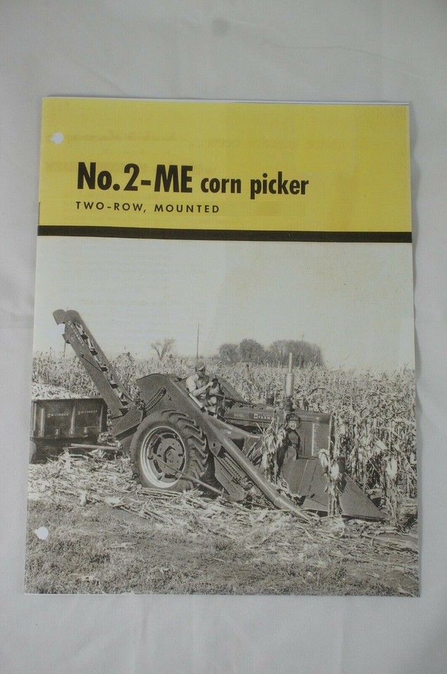 IH International Farmall McCormick 2-ME 2 Row Corn Mounted Picker ...