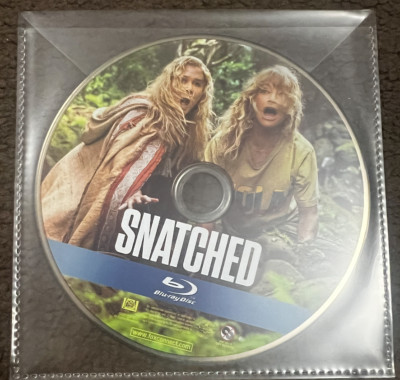 NEW SNATCHED (2017) - Blu-ray disc only in clear plastic envelope / no ...