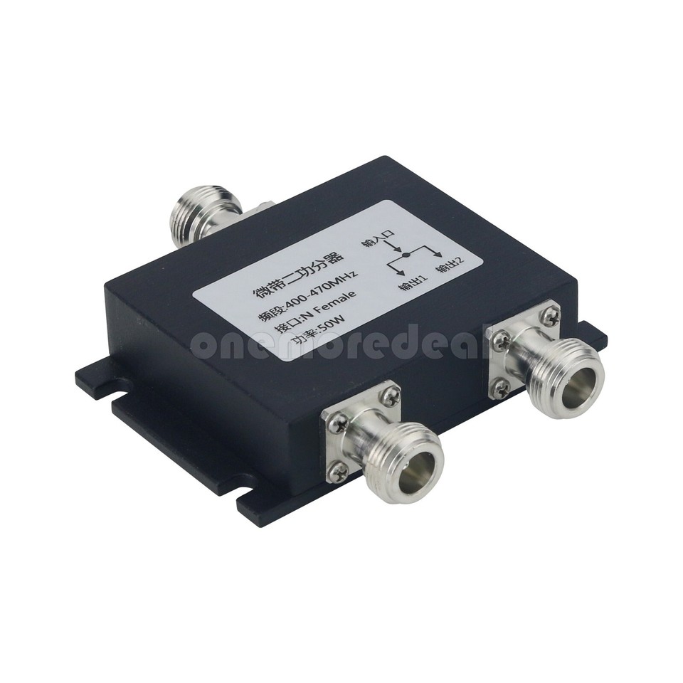 2-Way Microstrip Power Divider RF Power Splitter with N-Female ...