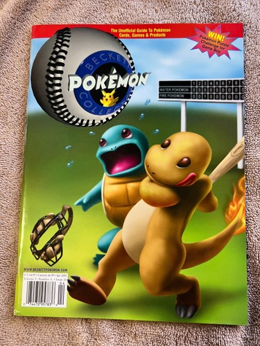 Beckett Pokémon Collector ~ Number 4 Issue 20 Vol 3 ~ April 2001 ~ PB ...