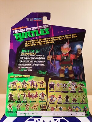 NICKELODEON TMNT MIKEY THE ELF FULL FILE CARD | eBay