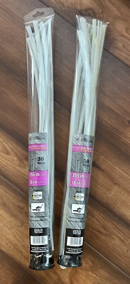 2 pack lot Weed Warrior Pulverizer Titanium Trimmer Line .155 18" Long ...