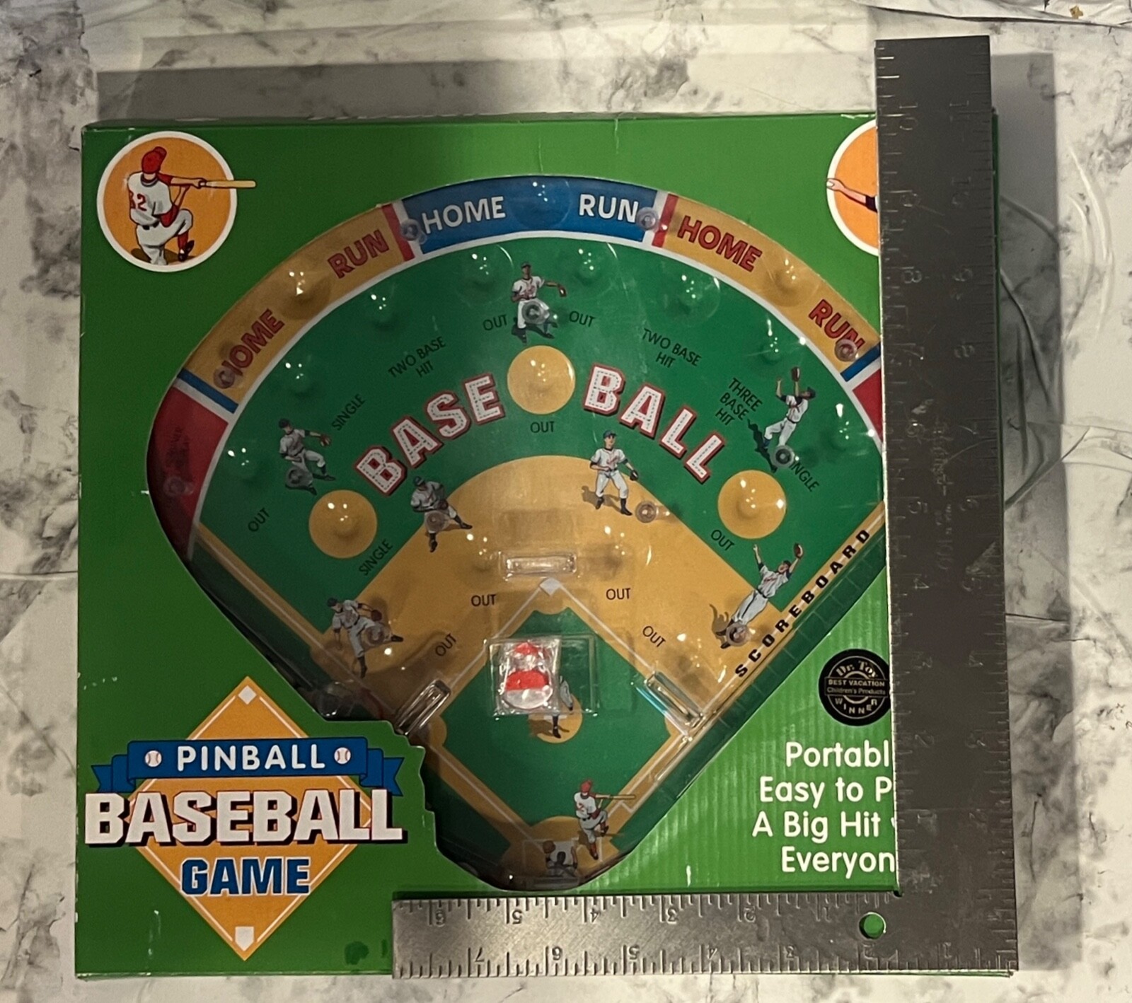 Pinball Baseball Game Portable Tabletop - 019649207428 - Schylling ...