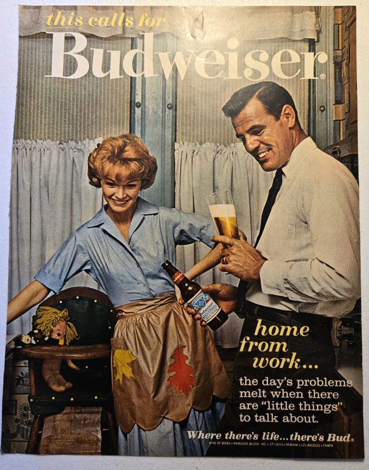 1962 Busweiser Ad | eBay
