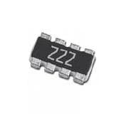 80Pcs YC162-JR-0722RL Resistor Networks & Arrays 22 5% CONVEX SQUARE ...