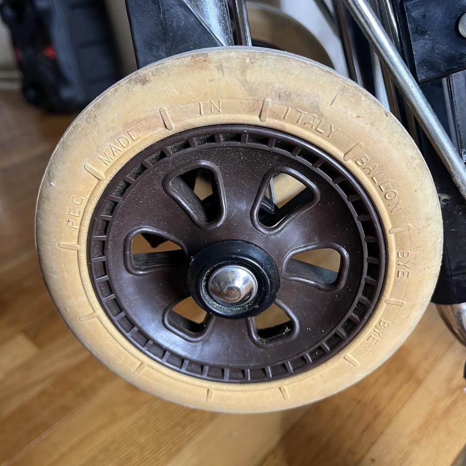 Vintage Peg Perego Fold Up stroller Italian Bye Bye | eBay