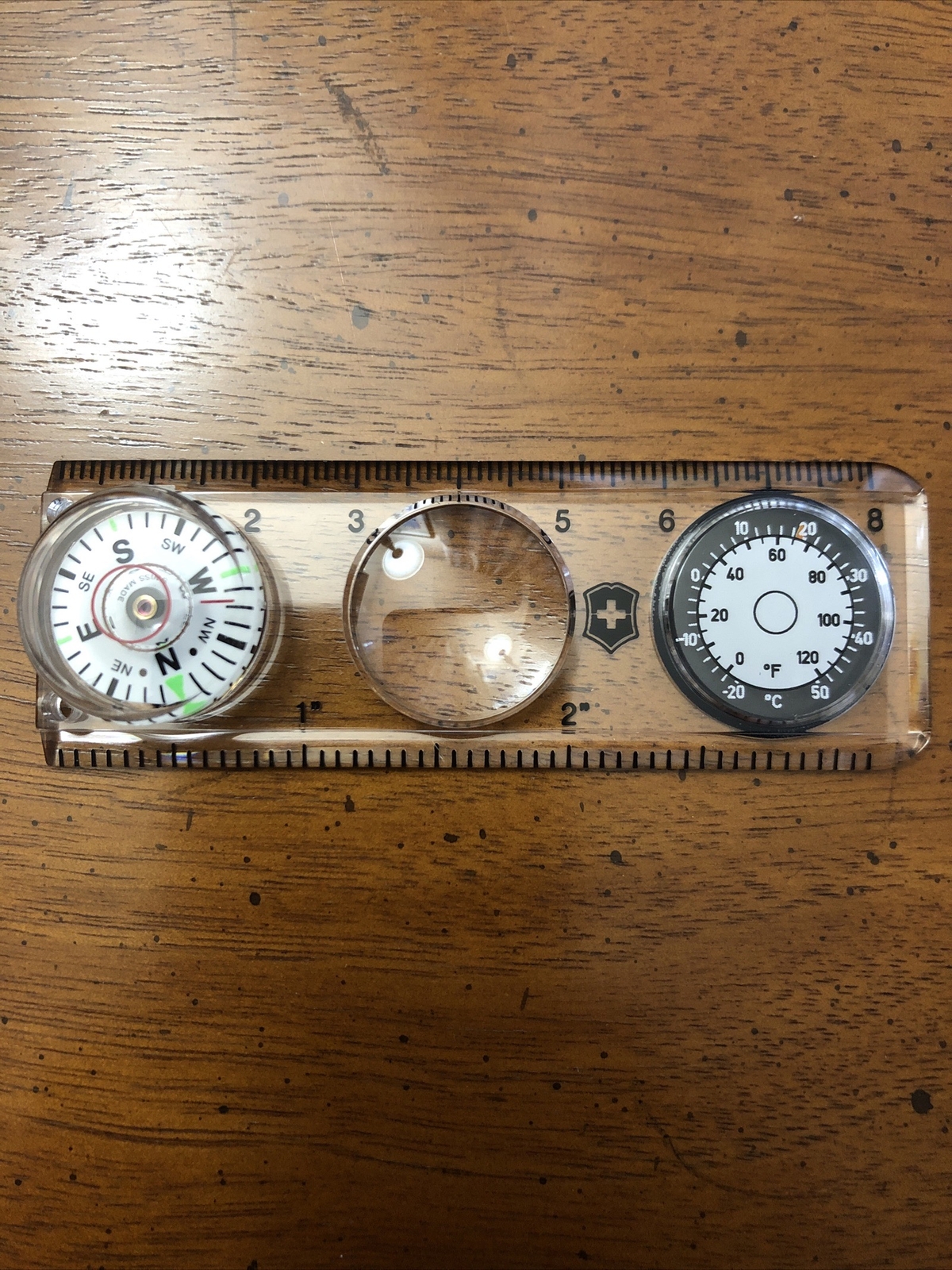 IWC Victorinox Traveller-Set, SAK, Maglite, Ruler-compass-thermometer ...