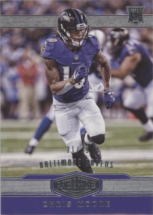2016 Panini Plates & Patches - Rookies Chris Moore #168 /79 (RC) for ...