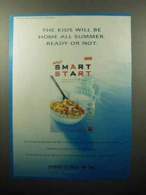 1998 Kellogg's Smart Start Cereal Ad - Ready or Not | eBay