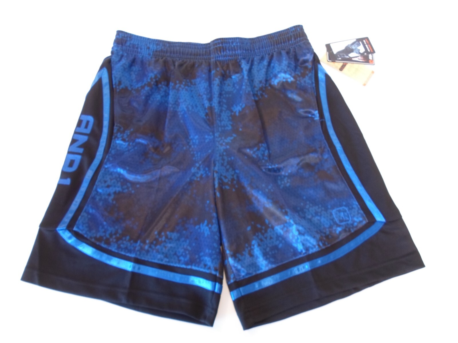 And1 Shorts SMALL Mens Basketball Gym Workout Shorts Adjustable Waist ...