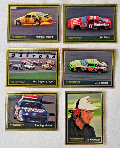 1991 Speedway Limited Edition Trading Cards 6 Card Lot Daytona Elliott ...