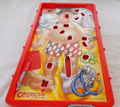 Operation Silly Skill Game Board Replacement 2008 Hasbro | eBay